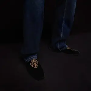 Gucci Ragazzo Slipper Velvet
