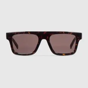 Gucci Square-frame Sunglasses - Brown