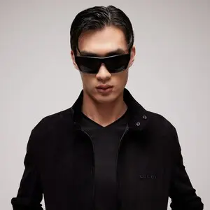 Gucci Geometric-frame Sunglasses