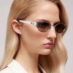 Gucci Oval-frame Sunglasses