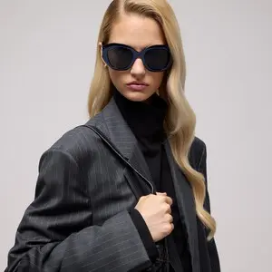 Gucci Geometric-frame Sunglasses