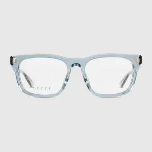 Gucci Rectangular Optical Frame - Grey