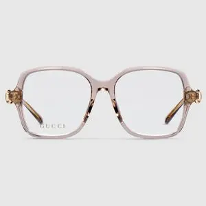Gucci Butterfly Optical Frame Eyeglasses - Brown