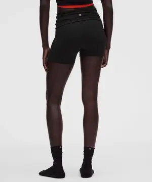 Lululemon Groove Foldover Mid-rise Short 4