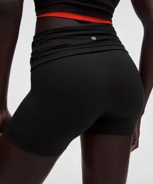Lululemon Groove Foldover Mid-rise Short 4