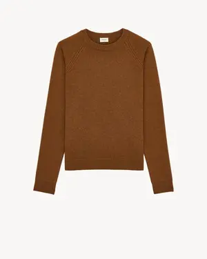 Saint Laurent Cashmere Sweater - Brun
