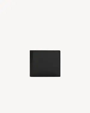 Saint Laurent Cassandre Shadow East/west Wallet In Patent Leather