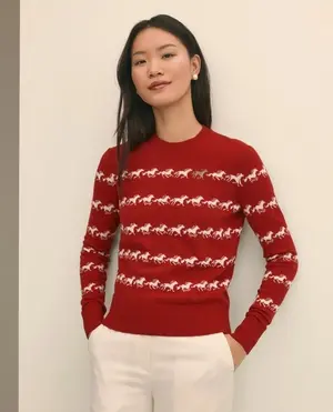 Brooks Brothers Striped Sweaters For Women