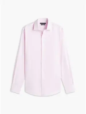 Tommy Hilfiger Regular Fit Thflex Dress Shirt 16/32 - Pink