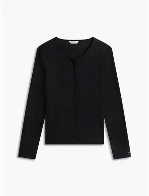 Tommy Hilfiger Pointelle Cardigan T-shirt