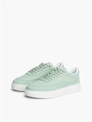 Tommy Hilfiger Nubuck Leather Court Sneaker