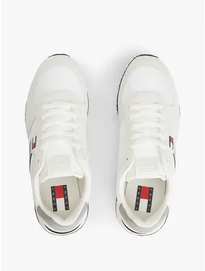 Tommy Hilfiger Mixed-texture Runner Sneaker