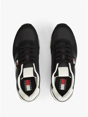 Tommy Hilfiger Mixed-texture Runner Sneaker