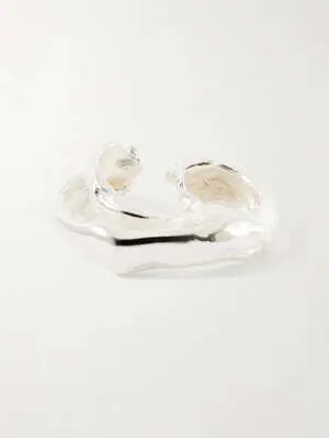 SIMUERO Lúa Sterling Ear Cuff - Silver