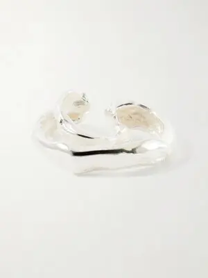 SIMUERO Lúa Sterling Ear Cuff - Silver