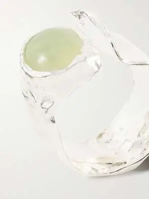 SIMUERO Uva Sterling And Prehnite Ring