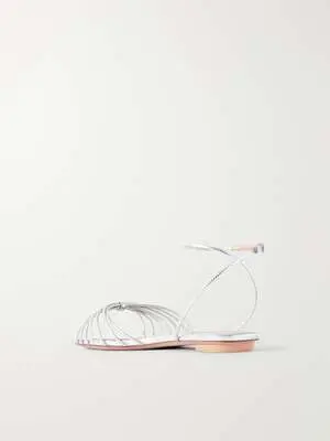 AQUAZZURA Anima Leather Flats