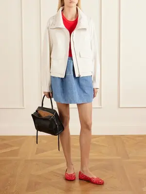 Loewe Paneled Denim Mini Skirt