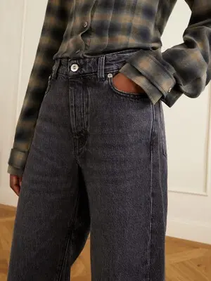 Our Legacy Treble Cut High-rise Wide-leg Jeans