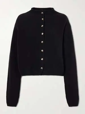 Khaite Annora Wool And Cashmere-blend Turtleneck Sweater - Black