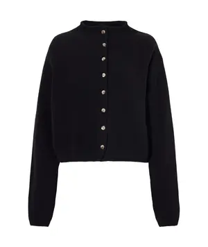 Khaite Annora Wool And Cashmere-blend Turtleneck Sweater - Black