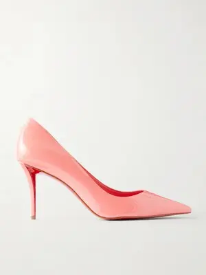 CHRISTIAN LOUBOUTIN Miss Z 80 Patent Leather Pumps - Pink