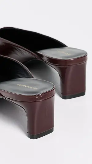 REFORMATION Inez Heeled Mules