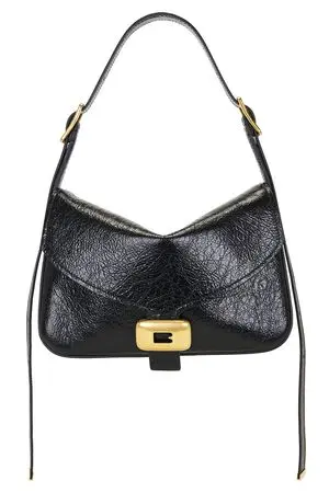 Balenciaga Clicca Medium Shoulder Bag - Black