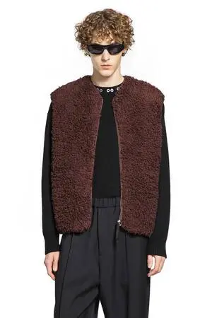 JIL SANDER Vest In Cotton - Red