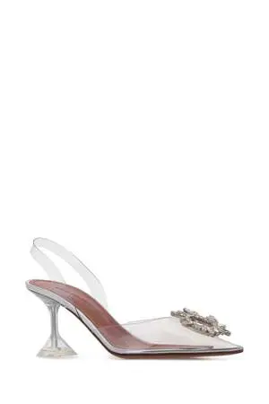 Amina Muaddi Transparent Pvc Begum Pumps - Multicolor