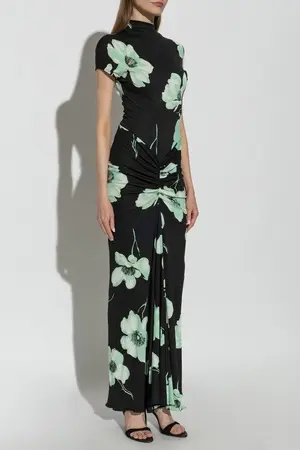 Alaïa Dress With Floral Motif