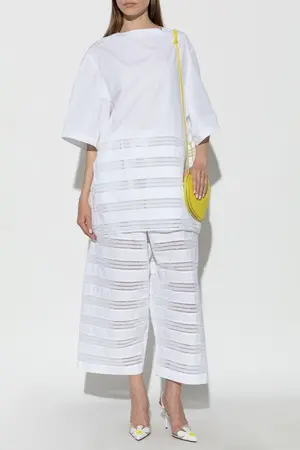Alaïa Loose-fit Cotton Pants