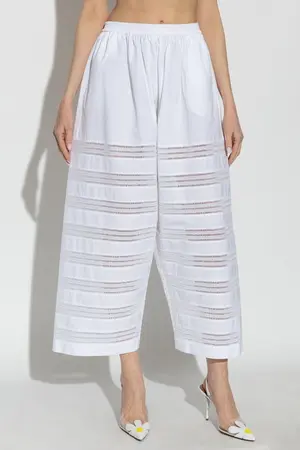 Alaïa Loose-fit Cotton Pants