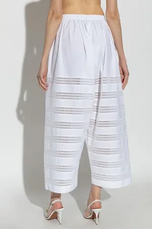 Alaïa Loose-fit Cotton Pants