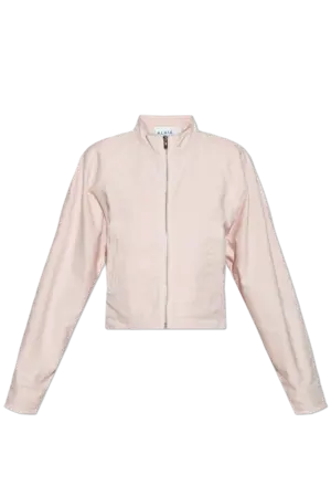 Alaïa Jacket With A Stand-up Collar - Pink