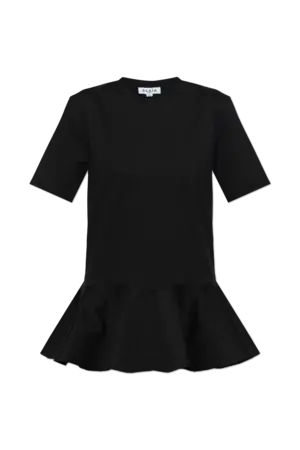 Alaïa Top With Peplum - Black