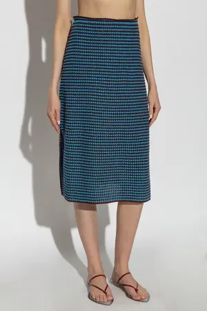 Alaïa Skirt With Side Slits