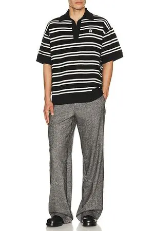 Amiri Ma Stripe Knit Polo