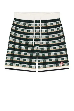 Casablanca Mosaic Knit Shorts