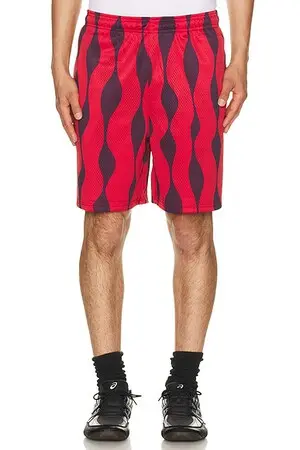PARRA Waved Mesh Shorts