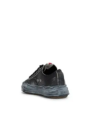 Mihara Yasuhiro Hank Original Sole Shrink Leather Low-top Sneakers