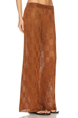 Calle Del Mar Checkers Pants