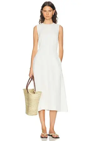 TWP Crewneck Dress - Bone