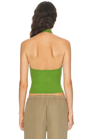 Eterne Cropped Halter Top