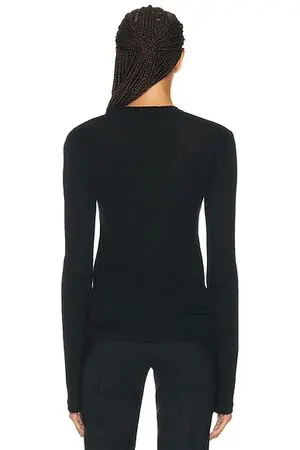 THE ROW Dantea Long Sleeve Top