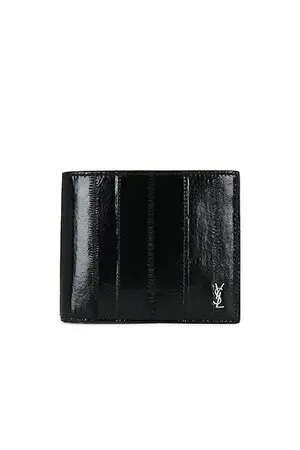 Saint Laurent East West Wallet - Black