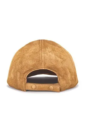 Miu Miu Lambskin Suede Baseball Cap