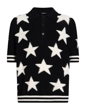 Balmain Polo Shirt Size Cotton, Lyocell, Polyamide