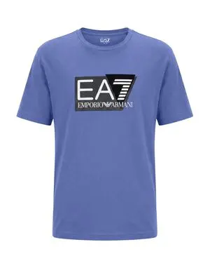 EA7 T-shirt Size Cotton - Blue