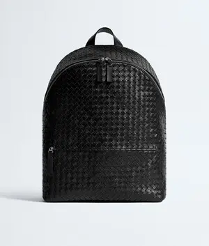 Bottega Veneta Intrecciato 1975 Backpack - Black